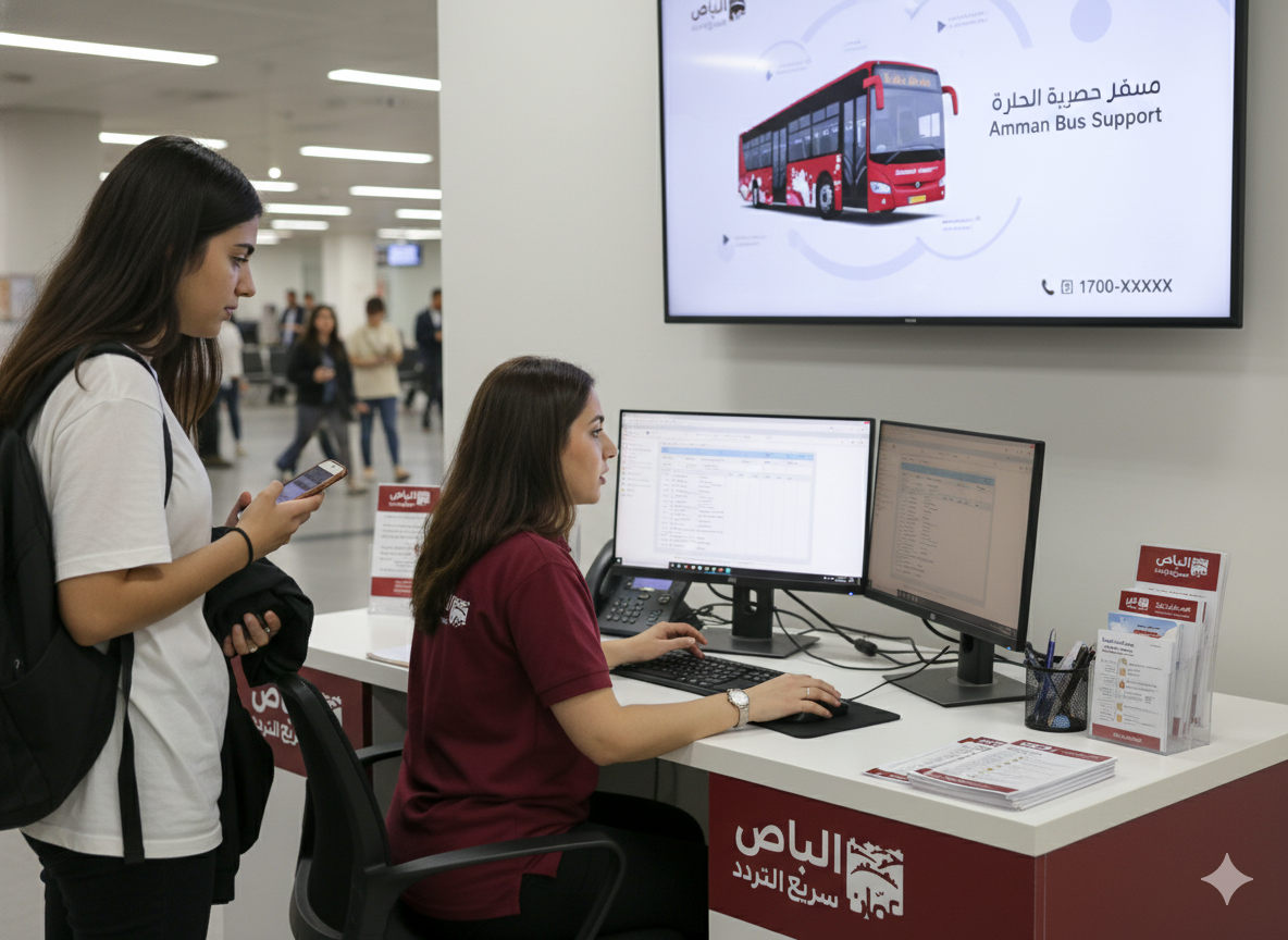 Amman vision for transportation | Help Desk